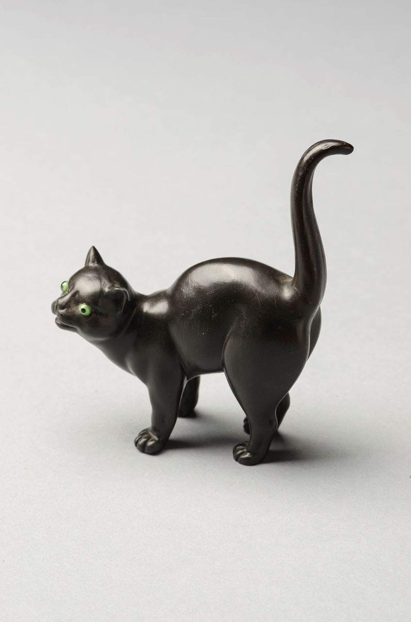 Cat in Black Basalt | Hieronymus Objects