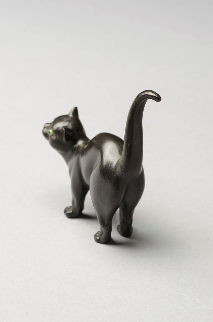 Cat in Black Basalt | Hieronymus Objects