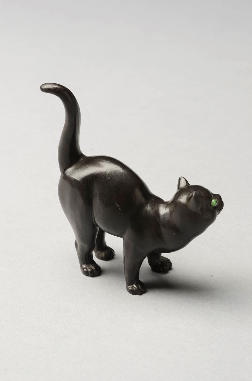 Cat in Black Basalt | Hieronymus Objects