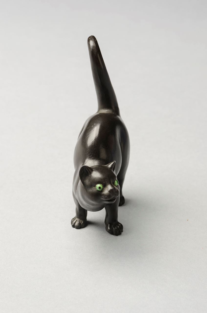 Cat in Black Basalt | Hieronymus Objects