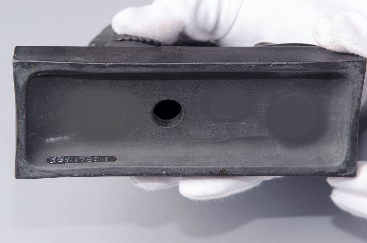 Black Basalt Sphinx Candlestick | Hieronymus Objects