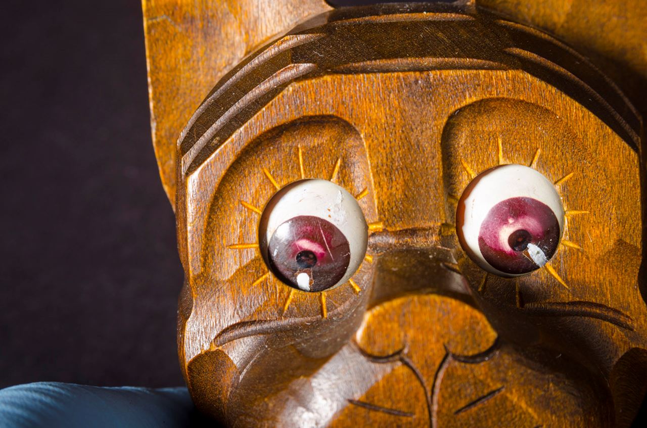 Dog Head Rolling Eye Clock | Hieronymus Objects