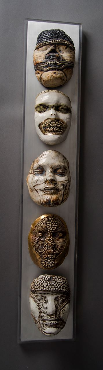 Totem with 5 Masks | Hieronymus Objects