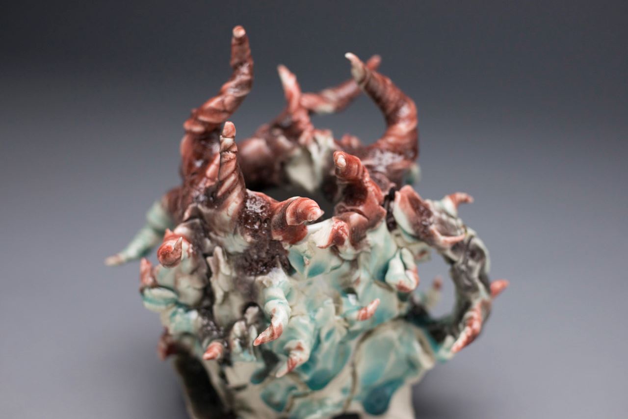 Red and Blue Twisty Cup | Hieronymus Objects