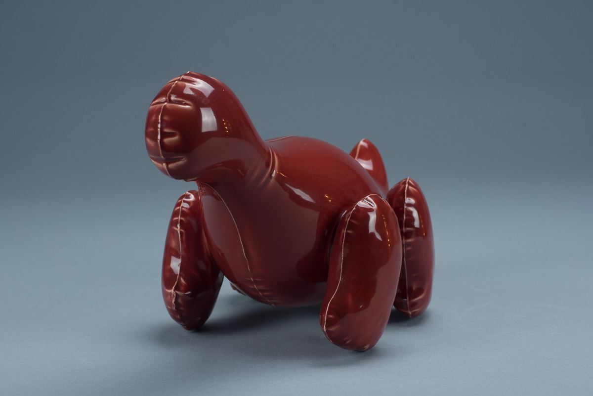 Small Brontosaurus Ruby Red | Hieronymus Objects