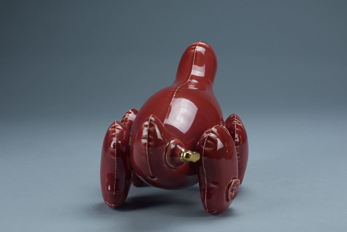 Small Brontosaurus Ruby Red | Hieronymus Objects