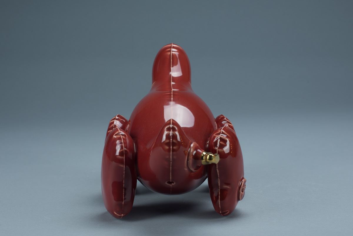 Small Brontosaurus Ruby Red | Hieronymus Objects