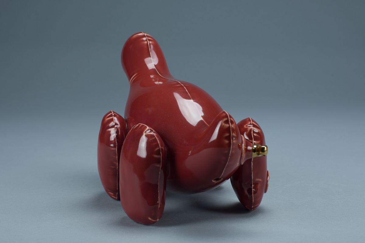 Small Brontosaurus Ruby Red | Hieronymus Objects