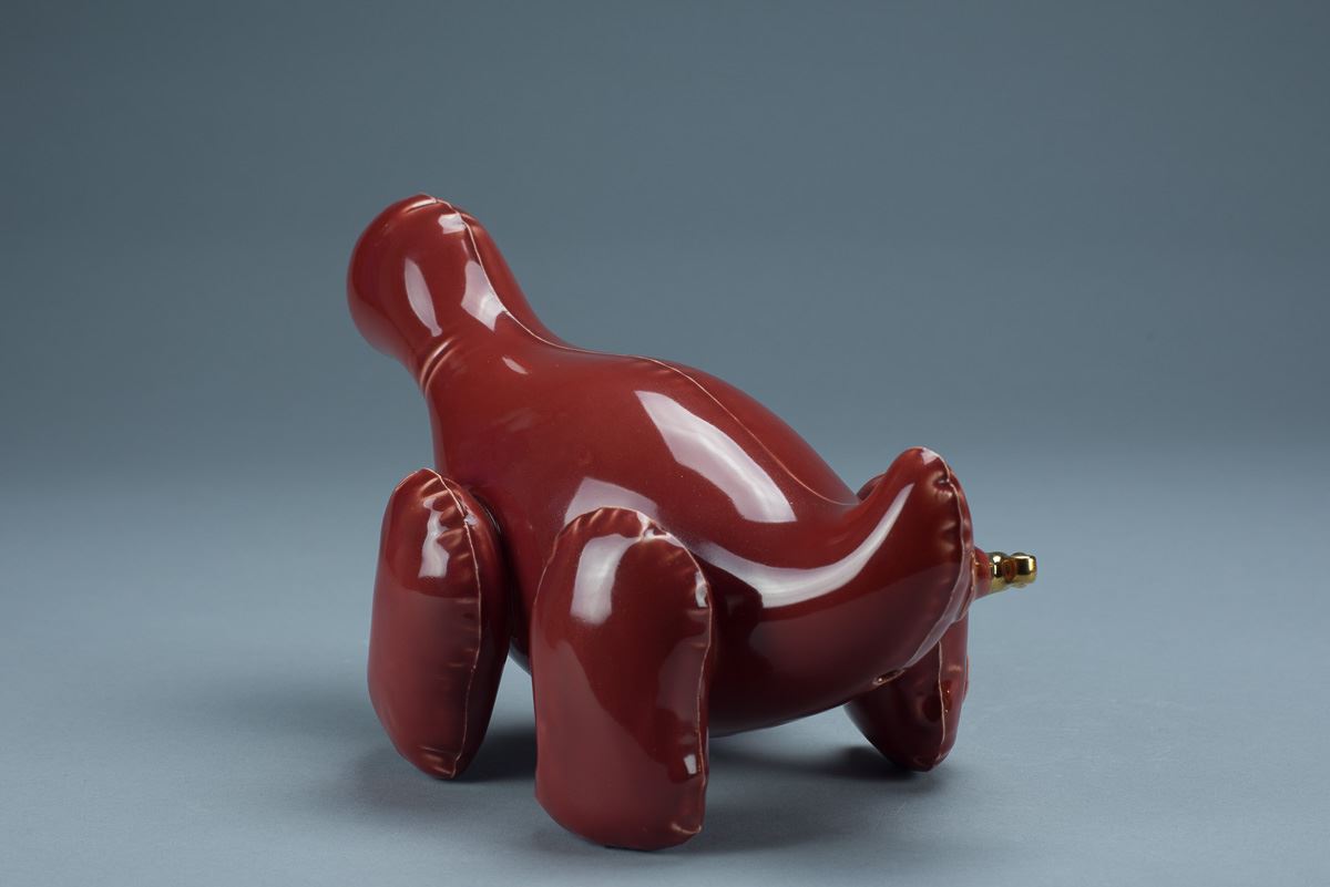 Small Brontosaurus Ruby Red | Hieronymus Objects